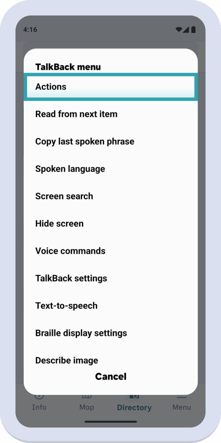 Screen Readers – GoodMaps Connect